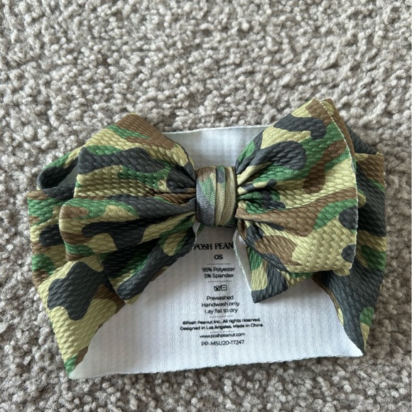 Posh Peanut | Accessories | Posh Peanut Cadet Hair Bow | Poshmark